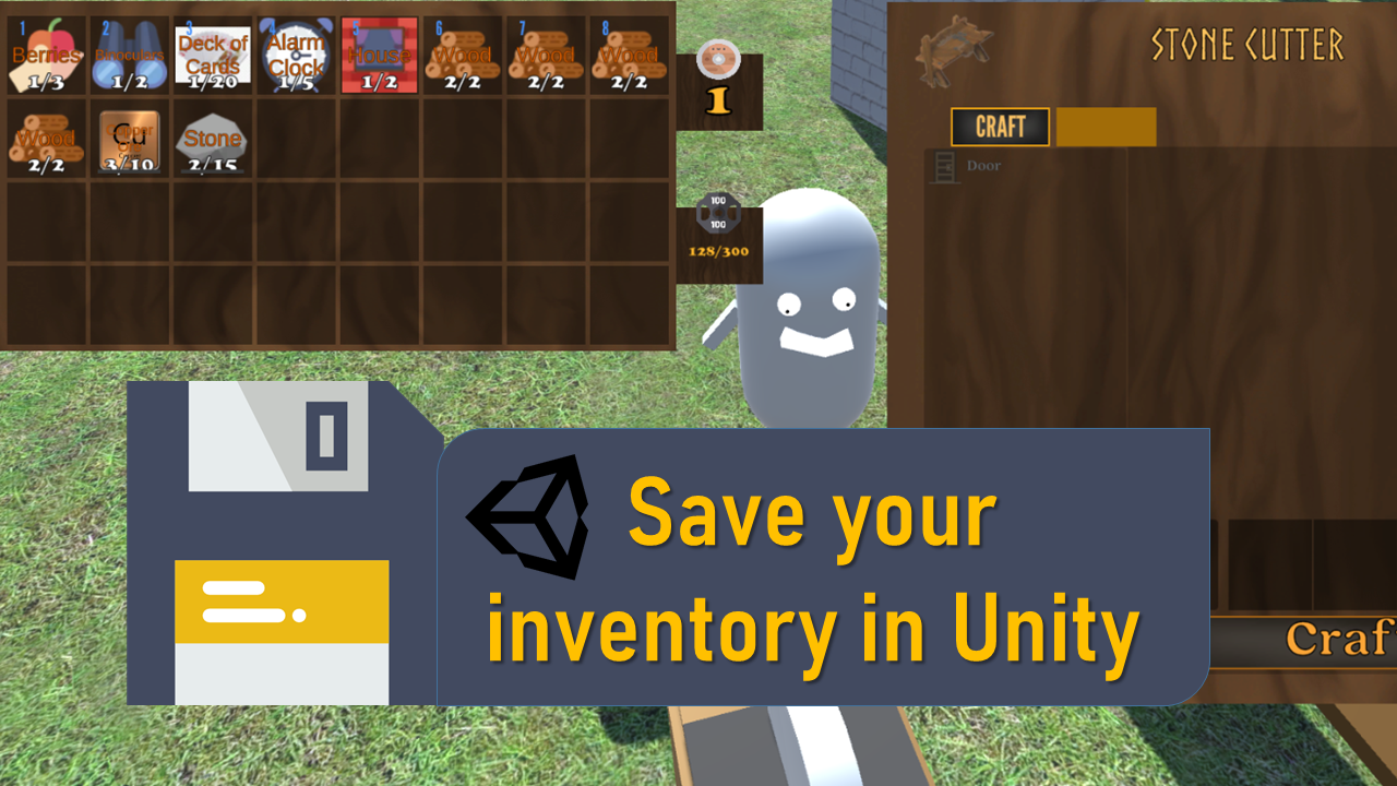 How to store and load in unity (specifically using an inventory ...